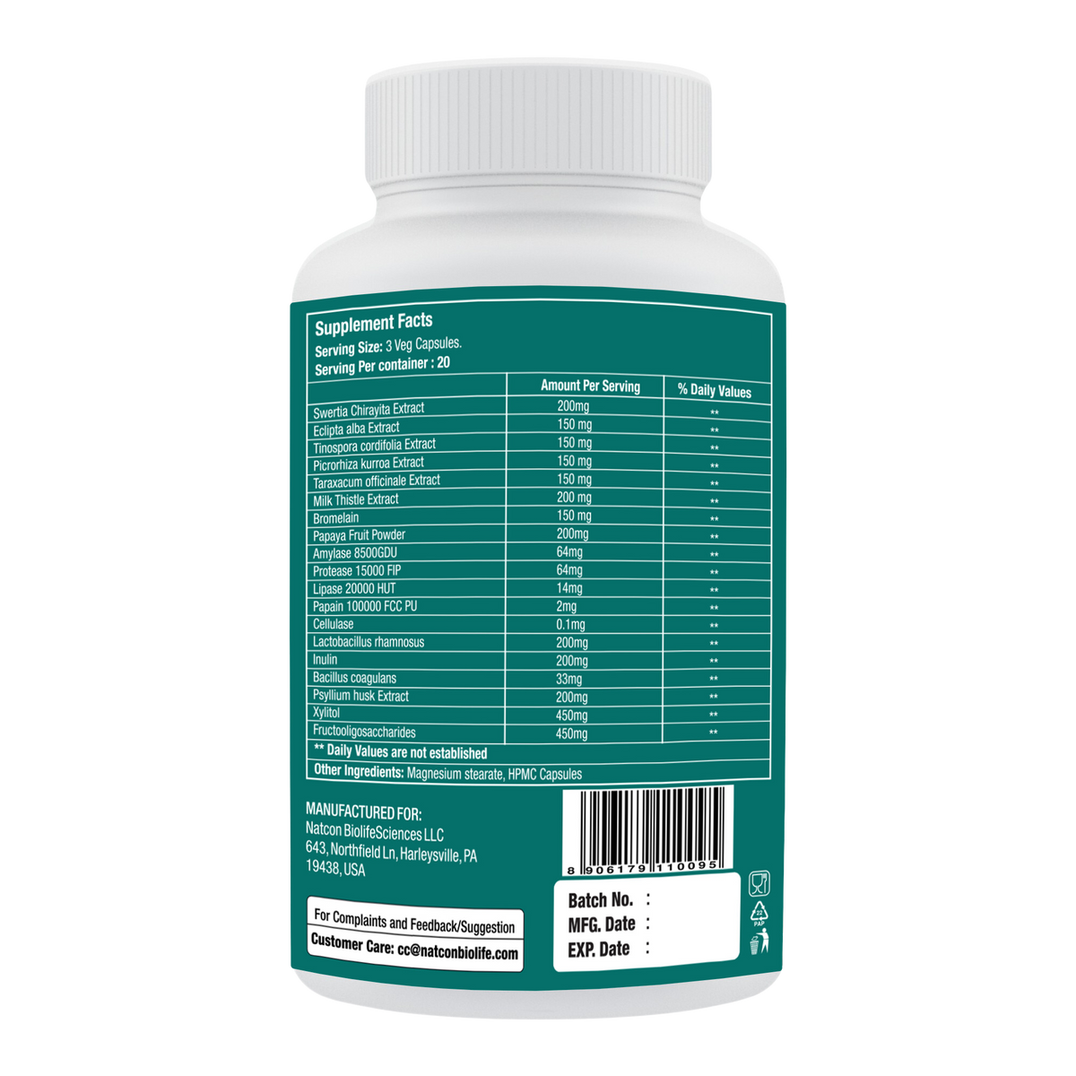 TPS Performance Digestive Support – Natcon BioLifeSciences